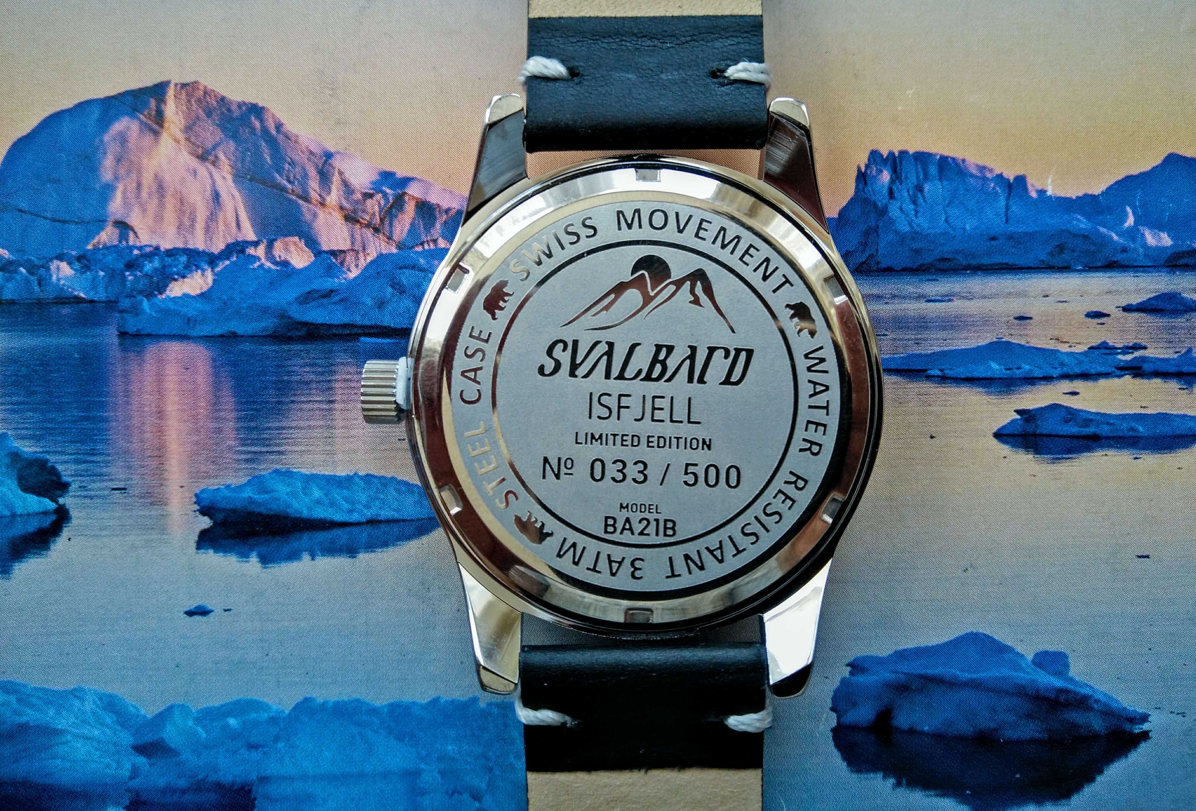 Svalbard 24 Hour Watch. Strikingly Unique! - New Labels Only