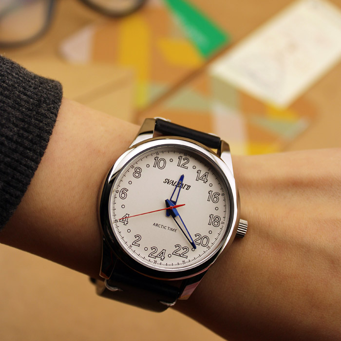 Svalbard 24 Hour Watch. Strikingly Unique! - New Labels Only