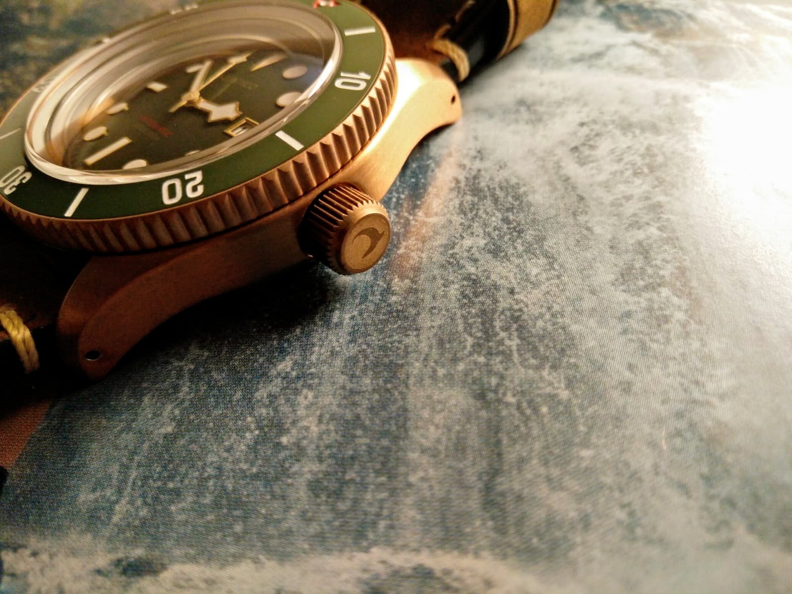 Aquatico Watch Bronze Sea Star Military Review - New Labels Only