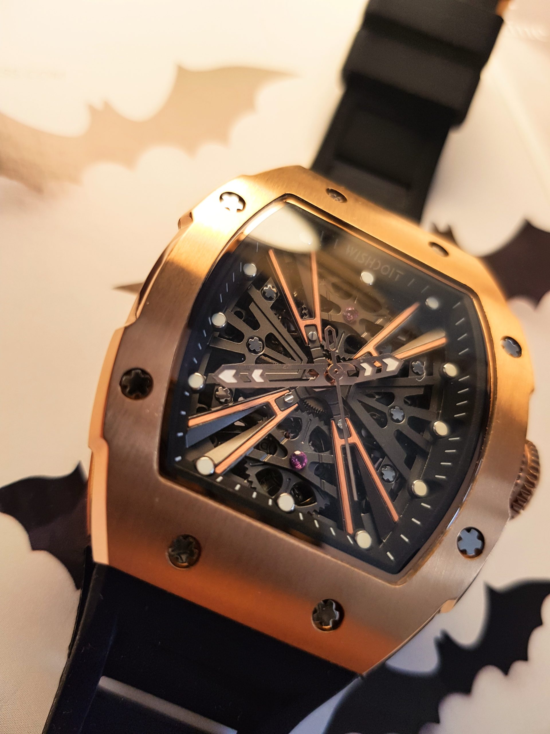 Wishdoit Pirate X Series Rose Gold Watch Review - New Labels Only
